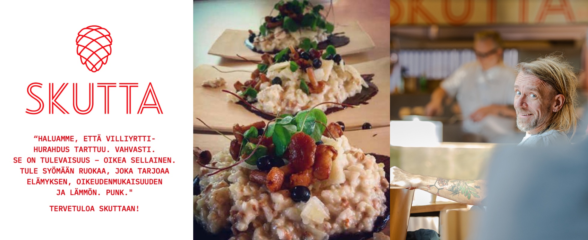 JYRKI TSUTSUSEN Pop up -ravintola SKUTTA! - Porvoo Jazz Festival